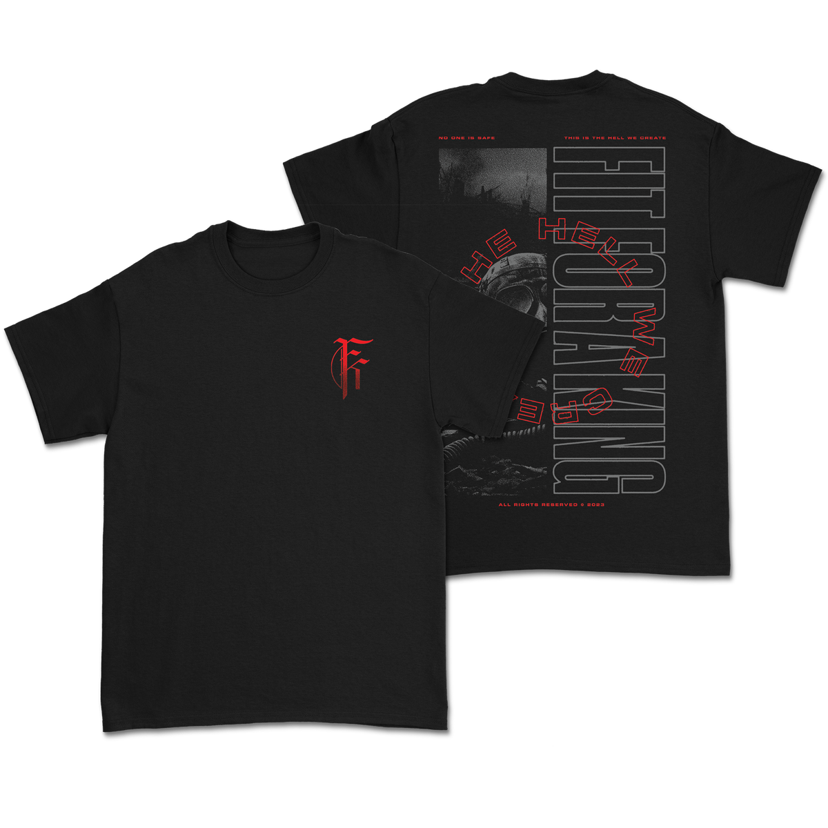 Burning T-Shirt – Fit For A King